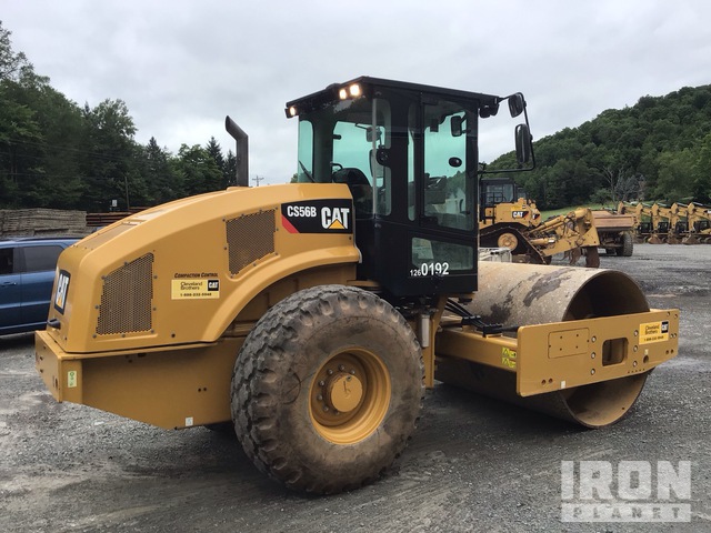 2020 Cat CS56B Smooth Drum Compactor in Kingsley, Pennsylvania, United ...