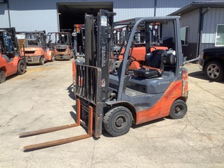 2020 Toyota 8FGU18 Pneumatic Tire Forklift in Evansdale, Iowa, United ...