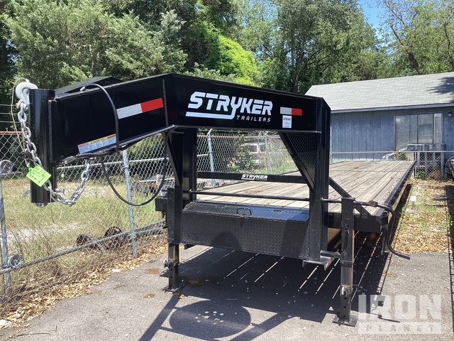2023 Stryker 8.5X40 GN21K 40 ft Tri/A Gooseneck Flatbed Trailer in Prattville, Alabama, United ...