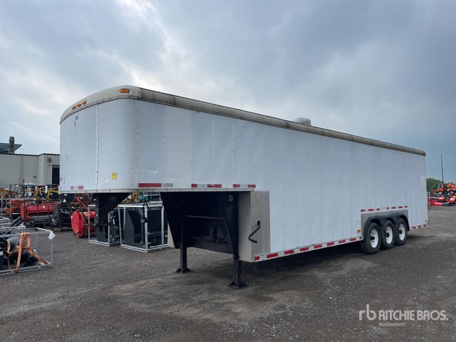 1997 Pace American 34 ft Tri/A Gooseneck Enclosed Trailer | Ritchie ...