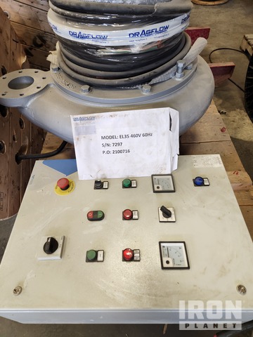 Dragflow EL35 Heavy Duty Submersible Electric Slurry Pump Dredge in High River, Alberta, Canada ...