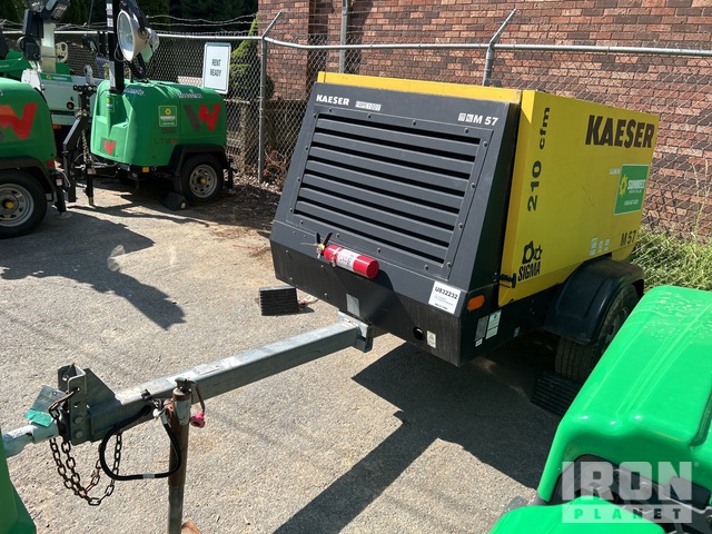 2012 Kaeser M57 210 cfm Mobile Air Compressor in Boone, North Carolina ...