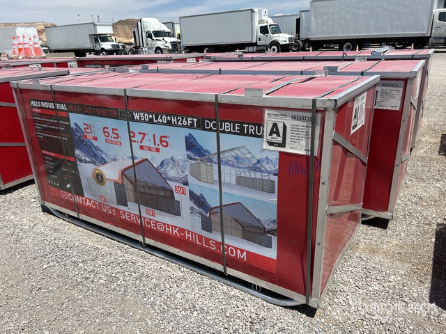 2024 HIlls Industrial 50 ft x 40 ft Storage Building (Unused) | Ritchie ...