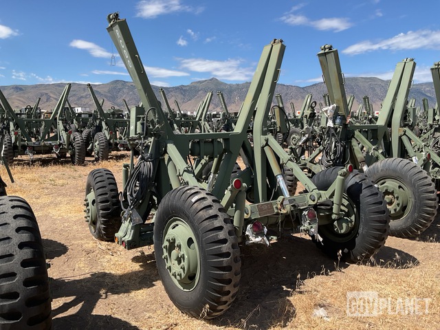 Surplus Gichner Mobilizers Transportable Shelter Lift Dolly in Doyle ...