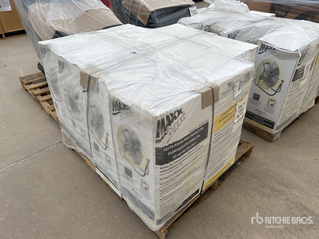 Quantity of (5) Max Air BF24TFYEL 24 in x Commercial Tilt Base Barrel ...