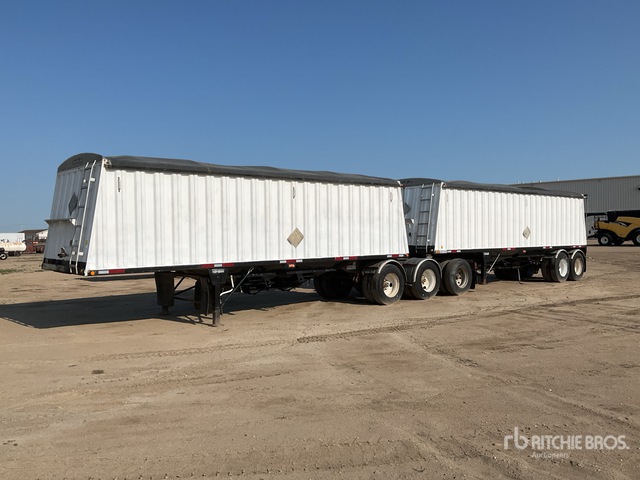 1998 Lode King Super B-Train Grain Trailer | Ritchie Bros. Auctioneers