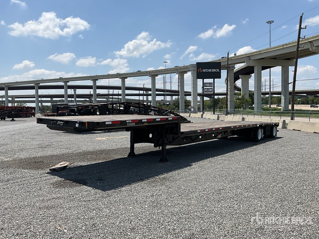 2019 Doonan 532DPE1ECDKH 53 ft T/A Spread Axle Extendable Single Drop ...