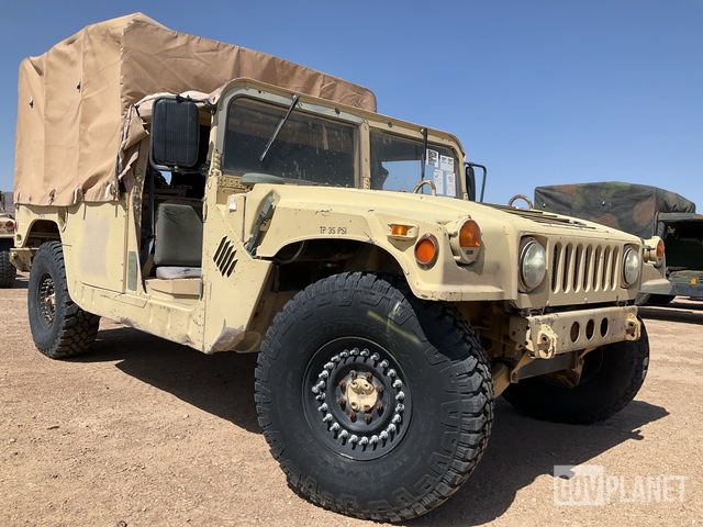 Surplus 1993 AM General M1097 HMMWV 2 Door Soft Top w/Truck Body in ...