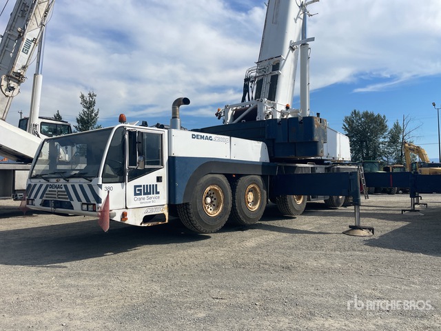 1999 Demag AC180 180 t 10x6x8 All Terrain Crane | Ritchie Bros. Auctioneers