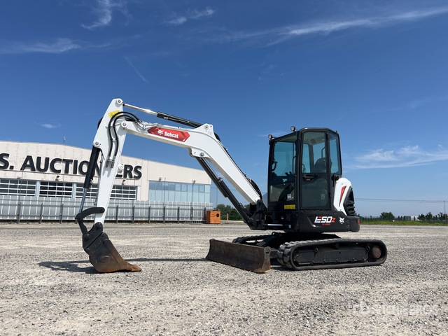 2022 Bobcat E50Z Long Arm Mini Excavator | Ritchie Bros. Auctioneers