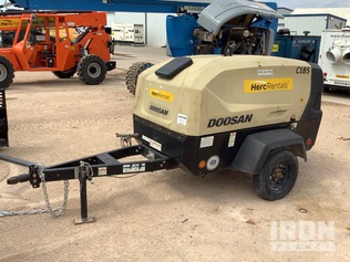 2020 Doosan C185WDO-T4F 185 cfm Mobile Air Compressor in Midland, Texas ...