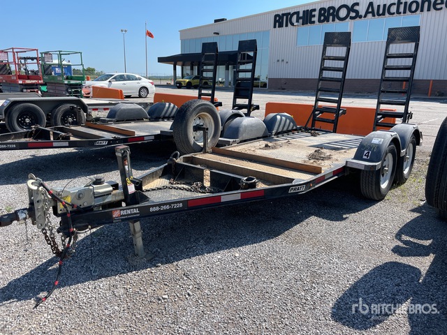2020 Pratt CP0510 10 ft T/A Equipment Trailer | Ritchie Bros. Auctioneers