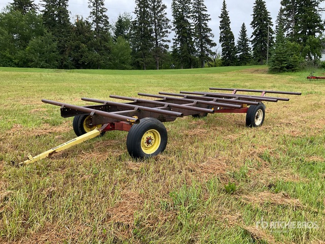 Custom Built 8 Round Bale Wagon | Ritchie Bros. Auctioneers