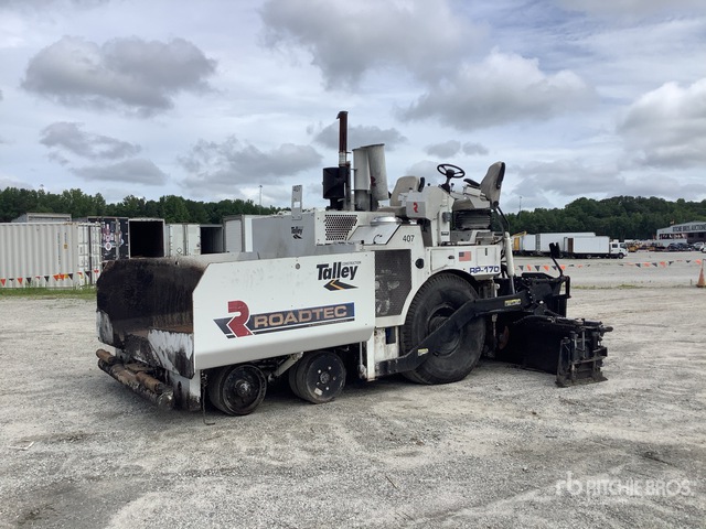 2008 Roadtec RP-170 Wheel Asphalt Paver | Ritchie Bros. Auctioneers