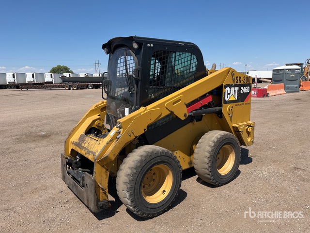 2016 Cat 246D Two-Speed High Flow XPS Skid Steer Loader (Inoperable ...