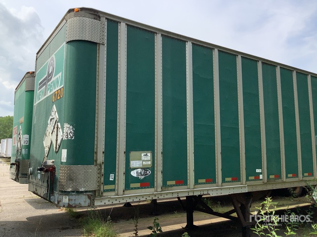 2000 Strick 45 ft x 96 in T/A Van Trailer | Ritchie Bros. Auctioneers