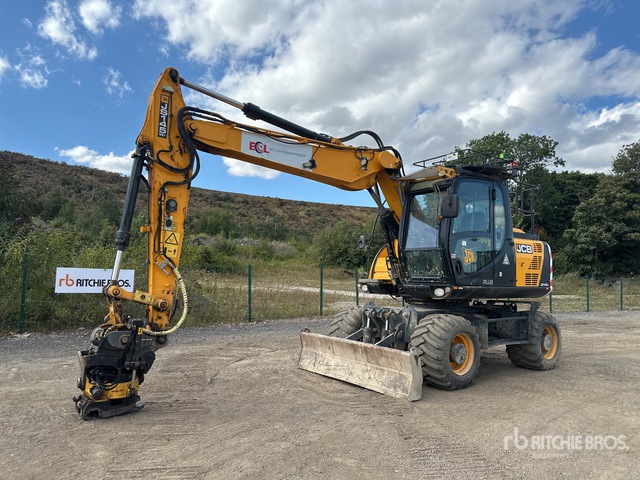 2019 JCB JS145W+ Wheel Excavator | Ritchie Bros. Auctioneers