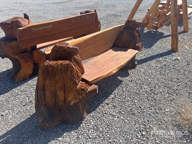 Chainsaw Carved Eagle Bench | Ritchie Bros. Auctioneers