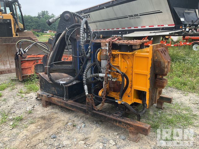 Sonic SP60 Hydraulic Pile Driver and Extractor - Fits Excavator in ...