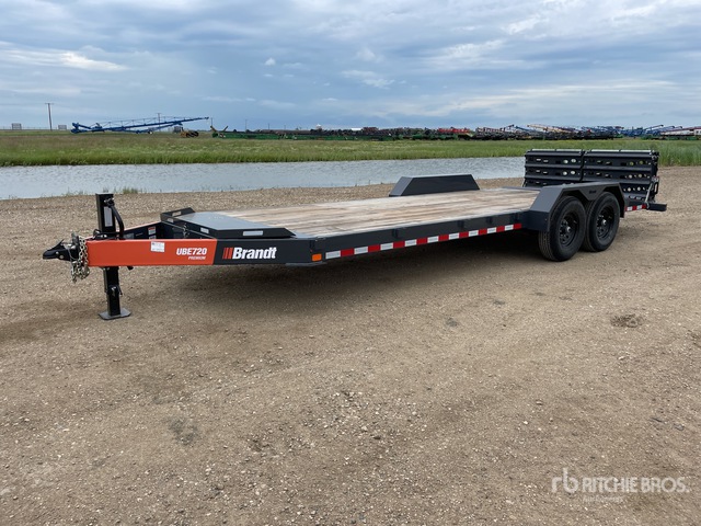 2024 Brandt UBE720 20 ft T/A Equipment Trailer (Unused) | Ritchie Bros ...
