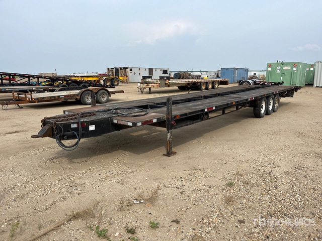 Custom Built 36 ft Tri/A Equipment Trailer | Ritchie Bros. Auctioneers