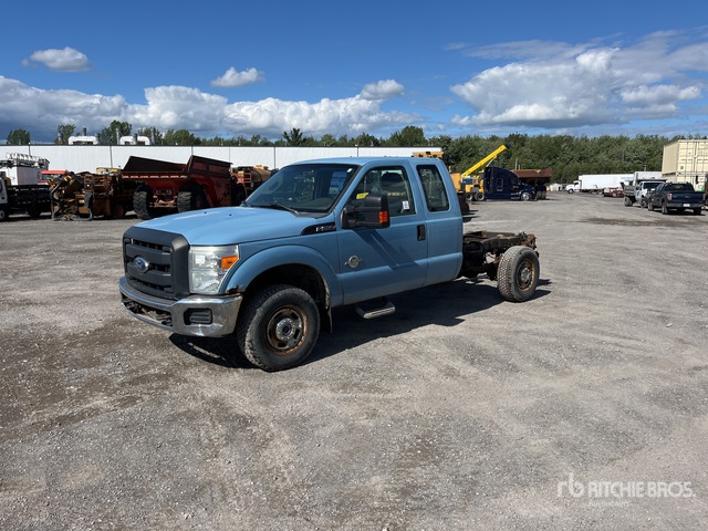 2011 Ford F-250 XL 4x4 Extended Cab Cab and Chassis | Ritchie Bros ...