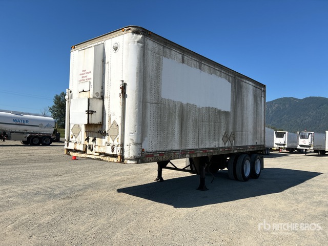 1987 Trailmobile 32 ft x 102 in T/A Heated Van Trailer | Ritchie Bros ...
