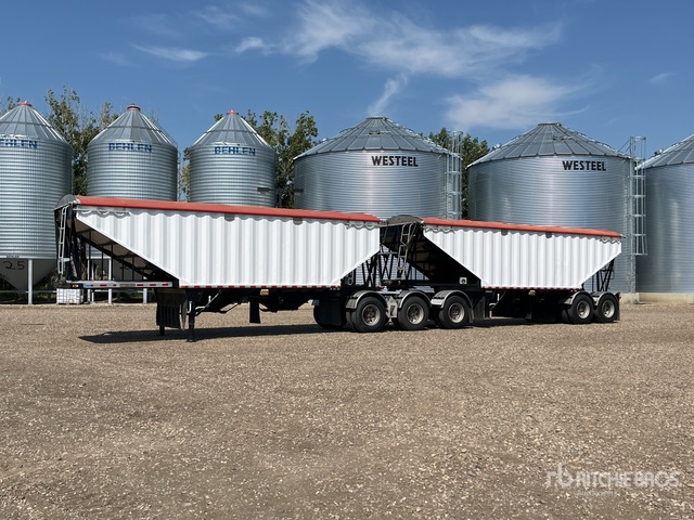 2006 Lode King Super B 28 ft Tri/A Super B-Train Lead Grain Trailer ...