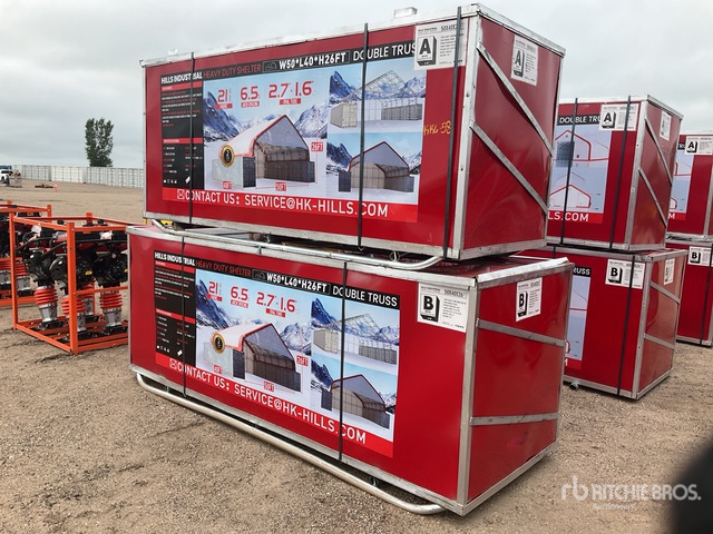 2024 HIlls Industrial 50 ft x 40 ft Storage Building (Unused) | Ritchie ...