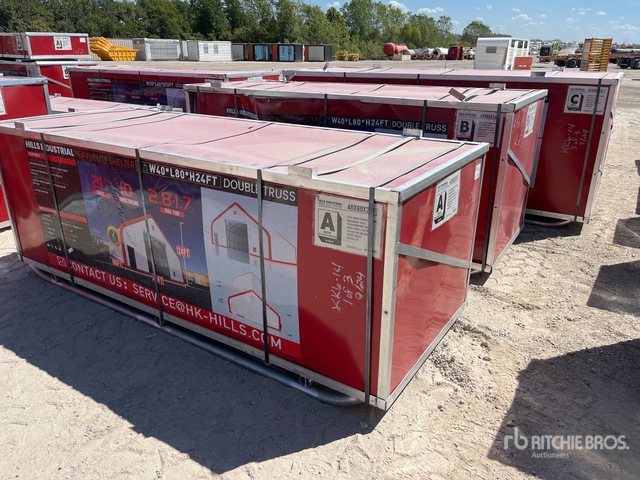 2024 HIlls Industrial 80 ft x 40 ft Storage Building (Unused) | Ritchie ...