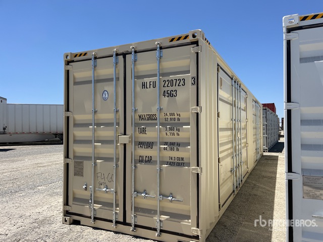 2024 Machpro MP-C40 40 ft One-Way High Cube Multi-Door Storage ...
