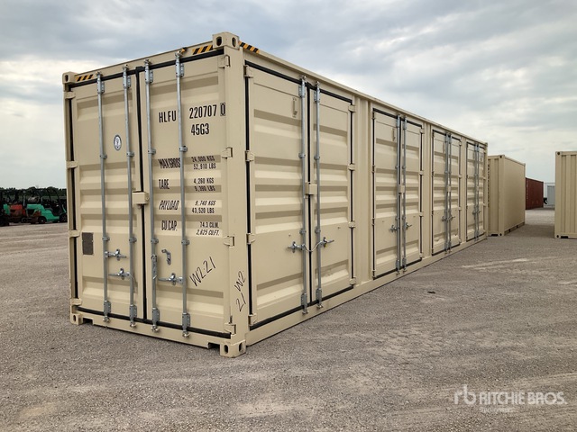 2024 Machpro MP-C40 40 ft One-Way High Cube Multi-Door Storage ...