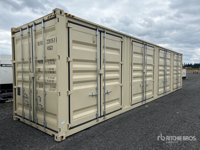 2024 Machpro MP-C40 40 ft One-Way High Cube Multi-Door Storage ...