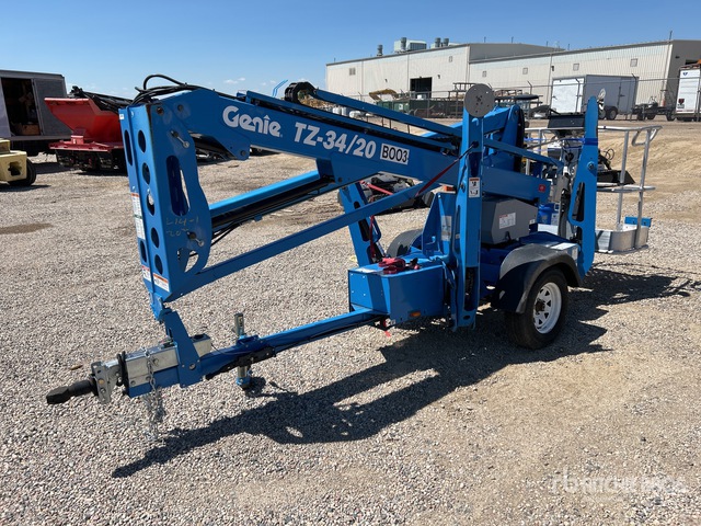 2019 Genie TZ34/20 Towable Lift (Inoperable) | Ritchie Bros. Auctioneers