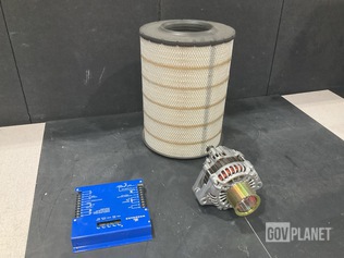 Surplus (9) Alternators, (12) Air Filters, (1) Engine Governor ...