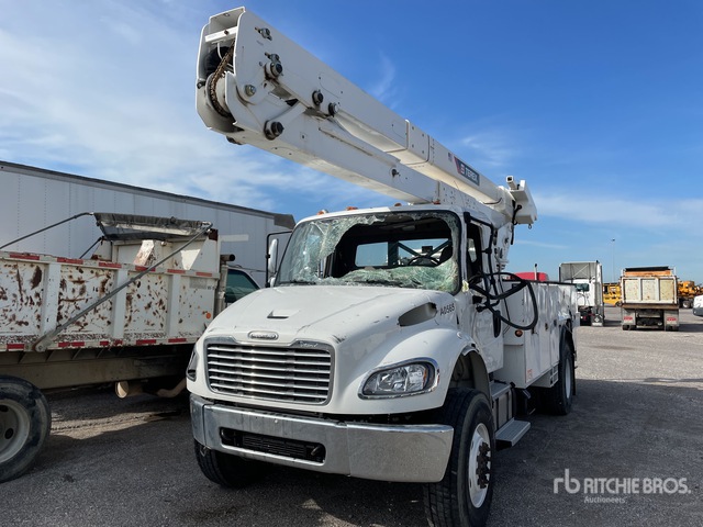 2021 Terex OPTIMA-TC55 55 ft on 2022 Freightliner M2 106 4x4 Bucket ...