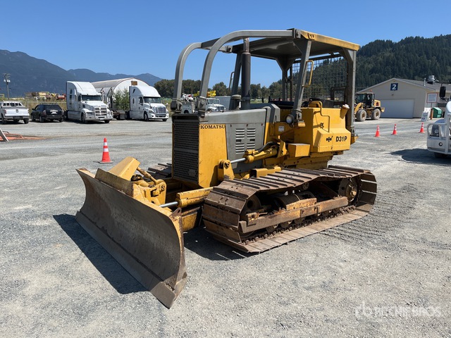 1984 Komatsu D31P LGP Crawler Dozer | Ritchie Bros. Auctioneers