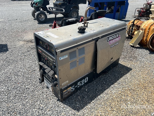 Lincoln Vantage 500 500 A Skid-Mounted Stick Engine Driven Welder ...