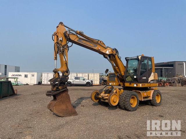 2011 Hydrema M1600C Series II Hi-Rail Wheel Excavator in Saskatoon ...