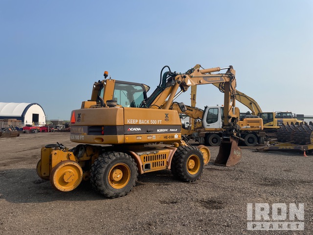 2011 Hydrema M1600C Series II Hi-Rail Wheel Excavator in Saskatoon ...