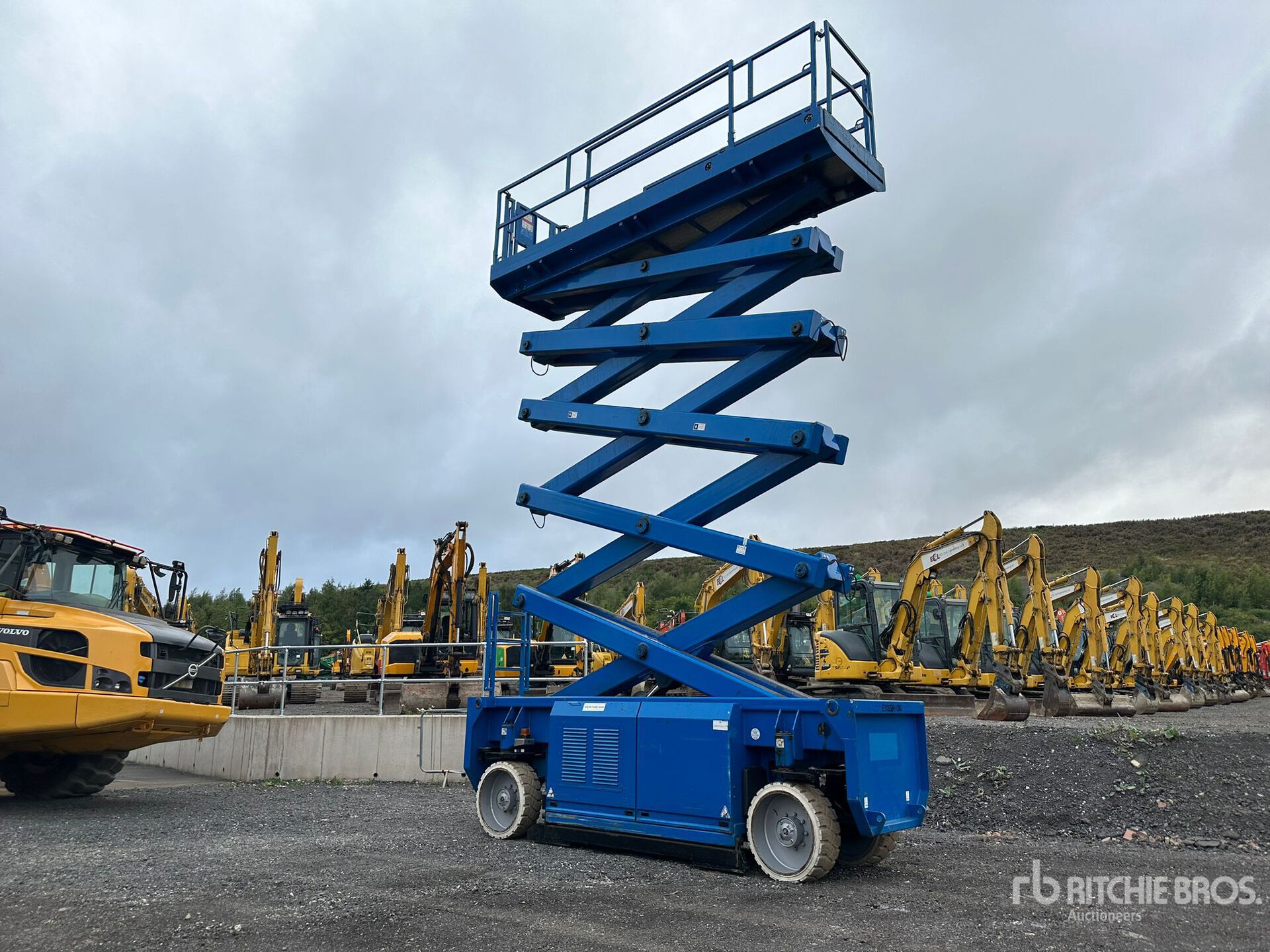 2017 A B Lift S195-12E4WD 4x4 Electric Elevador de tijera | Ritchie ...