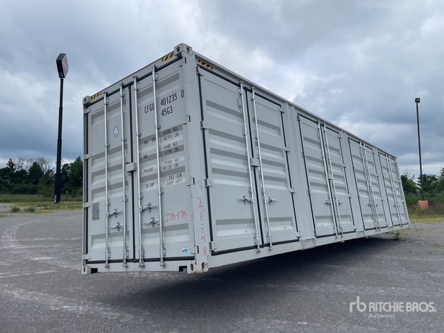 2024 AGT 40 ft HQ 40 ft High Cube Multi-Door Storage Container (Unused ...