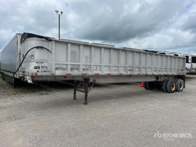1990 Ravens 40 ft T/A Aluminum End Dump Trailer | Ritchie Bros. Auctioneers