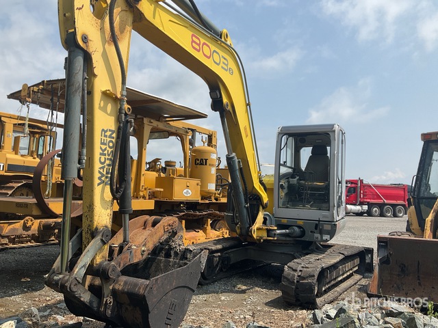2013 Wacker Neuson 8003 Mini Excavator (Inoperable) | Ritchie Bros ...