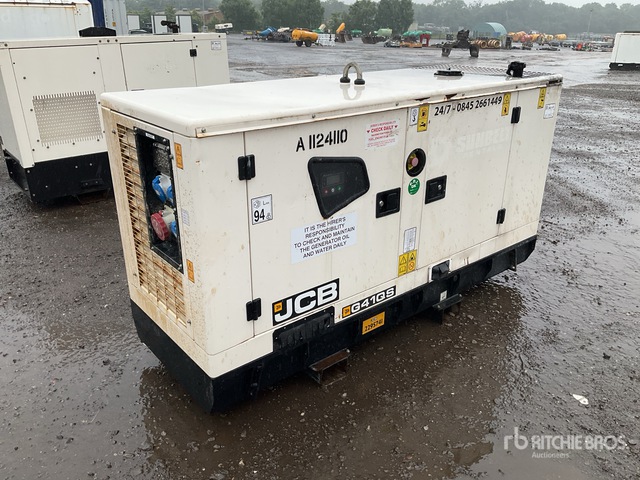 2020 JCB G41QS 35.8 kVA Skid-Mounted Generator Set | Ritchie Bros. Auctioneers