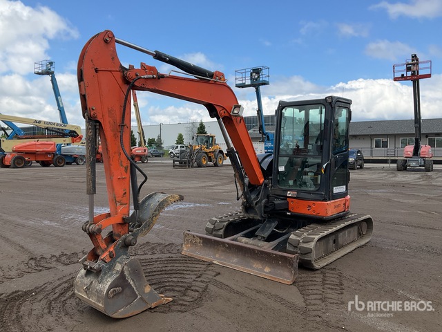 2016 Hitachi ZX50U-5N Zaxis Mini Excavator | Ritchie Bros. Auctioneers