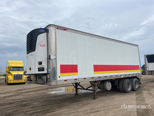 2014 Great Dane 28 ft x 102 in T/A Multi-Temp Refrigerated Trailer ...
