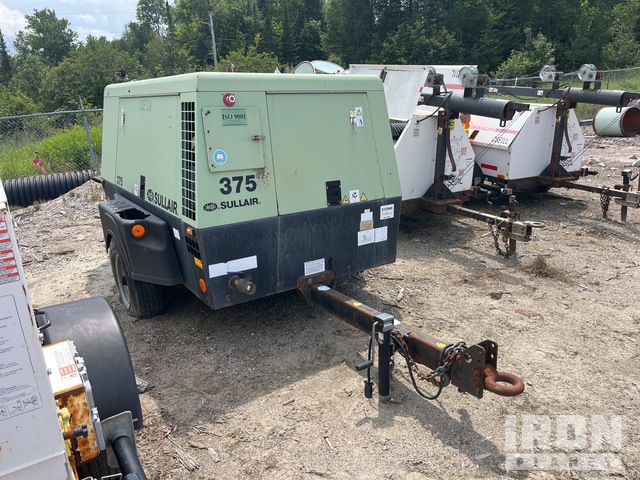 2014 Sullair 375 Mobile Air Compressor in North Bay, Ontario, Canada ...