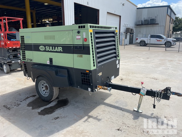 2018 Sullair 375DH/DPQ 375 cfm Mobile Air Compressor in Waco, Texas ...