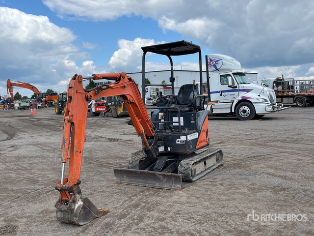 2012 Hitachi ZX17U-2 Zaxis Mini Excavator | Ritchie Bros. Auctioneers